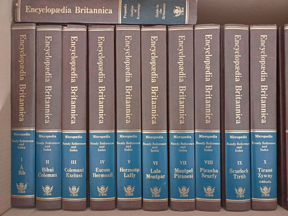 Encyclopaedia Britannica 15th. edition - 1976 - full set | Kaufen auf ...
