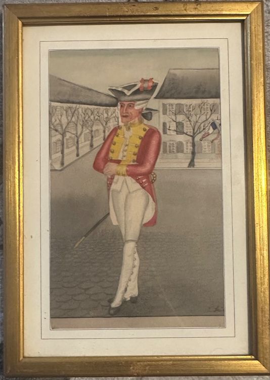 Antike Aquarell von eine Mann Monogr (Gebraucht) in Hochdorf für CHF 5 – mit Lieferung auf ...