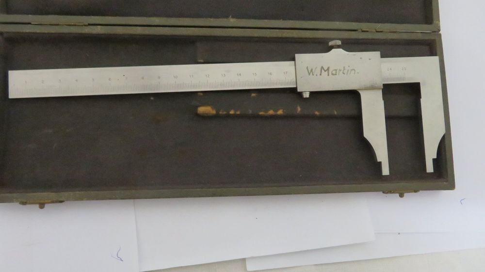Schiebelehre Messlehre der Firma TESA in Top Zustand mit Box (Gebraucht ...