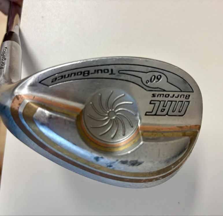 MAC Burrows Tour Bounce Wedge 60°, Top Zustand! (Gebraucht) in ...