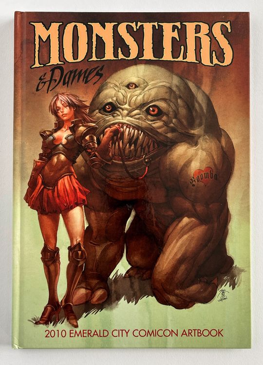 MONSTERS & DAMES 2010 - EMERALD CITY COMICCON ARTBOOK (Gebraucht) in st ...