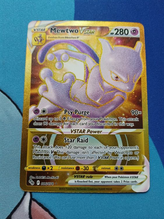 Mewtwo VStar - Gold Card | Kaufen auf Ricardo