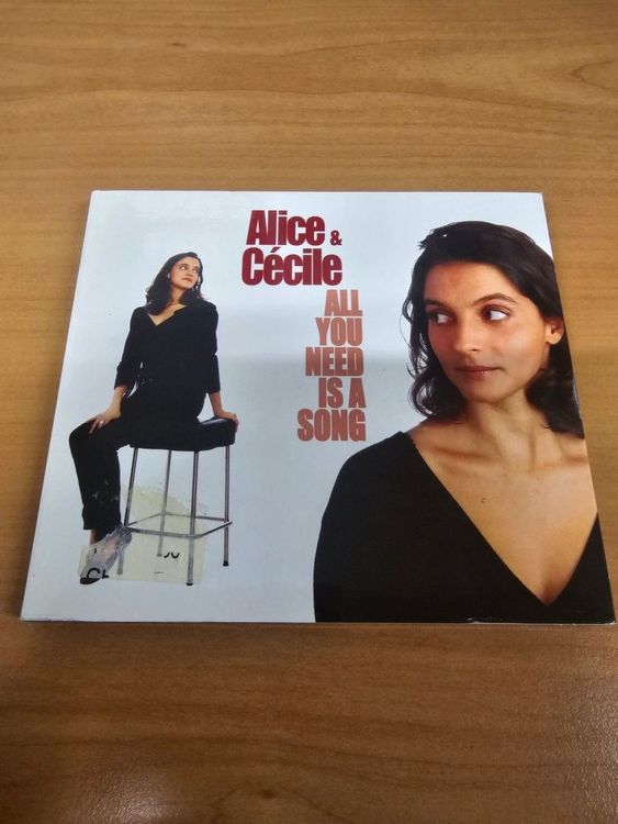 JAZZ - CD - Alice & Cécile – All You Need Is A Song (Gebraucht) in ...