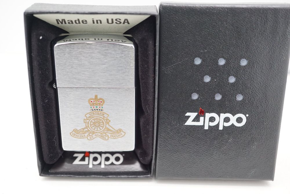 ZIPPO® CANADIAN ARTILLERY REGIMENT - 1994 - UNGEZÜNDET (Neu (gemäss ...