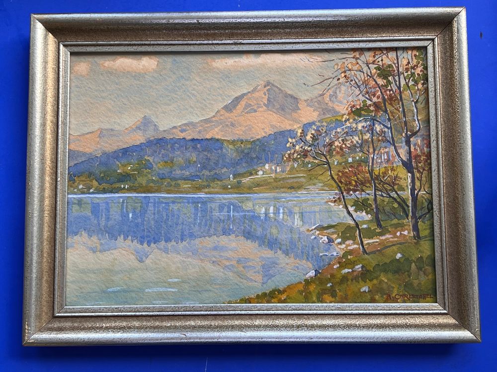 Anton Christoffel St Moritzersee Aquarell (Gebraucht) in Adliswil für ...