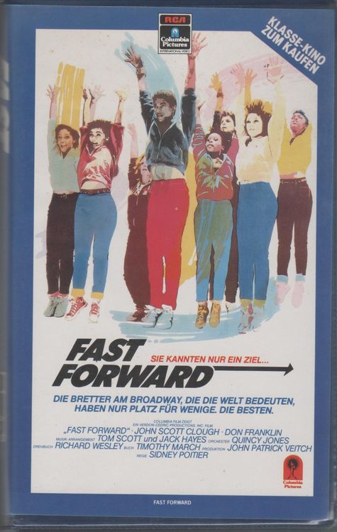 Fast Forward - Sie kannten nur ein Ziel (USA 1985) RCA VHS (Gebraucht ...