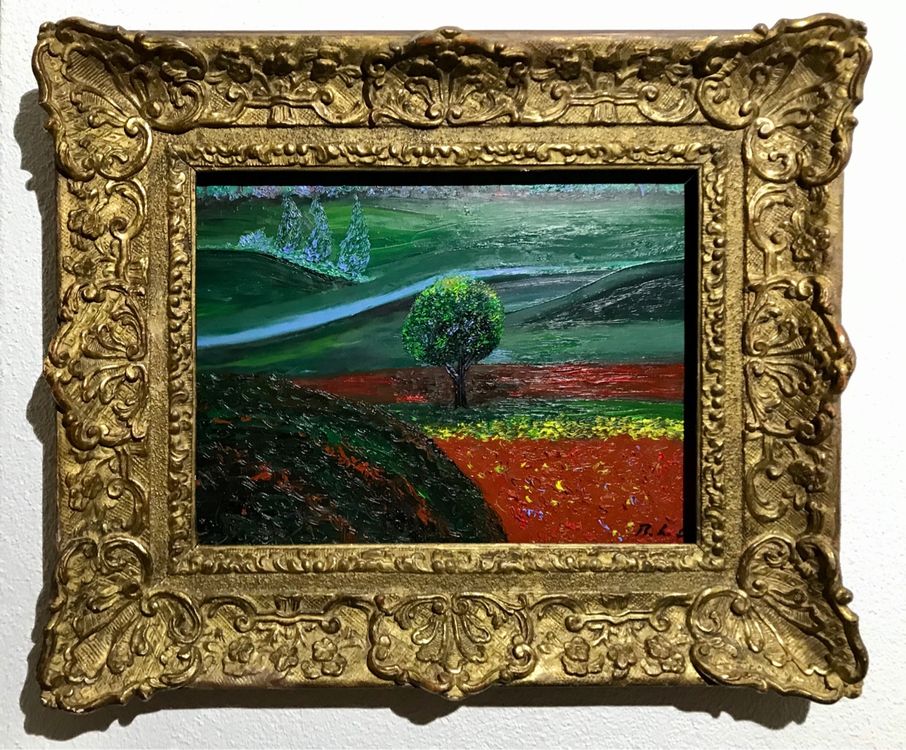 🌻 „Inspired by Van Gogh – Farbfelder der Seele“ | Original (Neu (gemäss ...