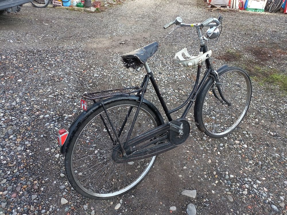 Hercules Oldtimer 3 Gang Damenvelo mit Kindersitz (Gebraucht) in ...