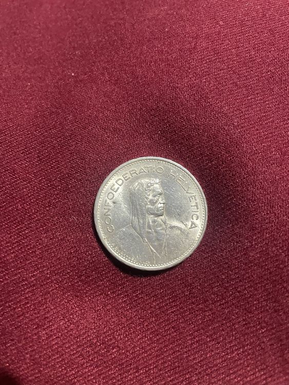 Seltene 5 Franken Silbermünze 1940 🇨🇭 (Gebraucht) in Wattwil für CHF 10 – mit Lieferung auf ...