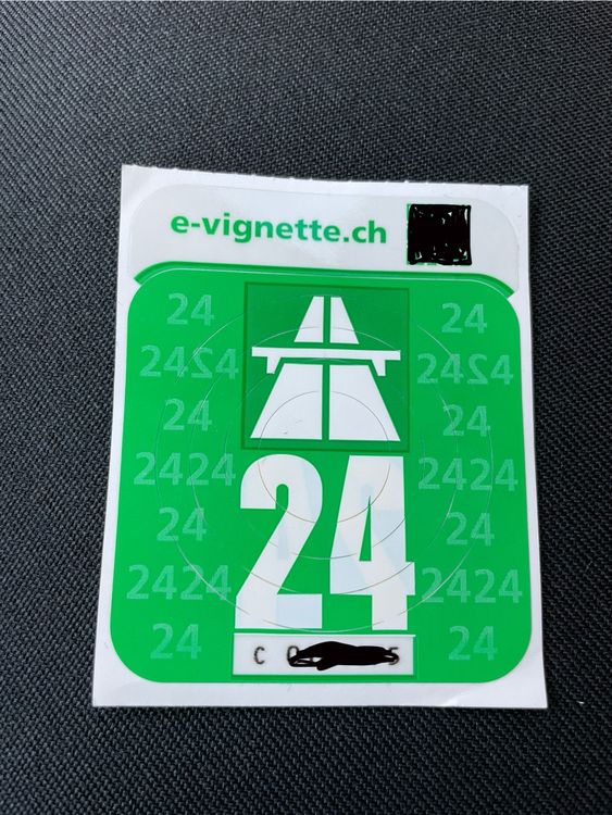 Autobahnvignette 2024 (Neu und originalverpackt) in Neuhausen für CHF 21 – mit Lieferung auf ...