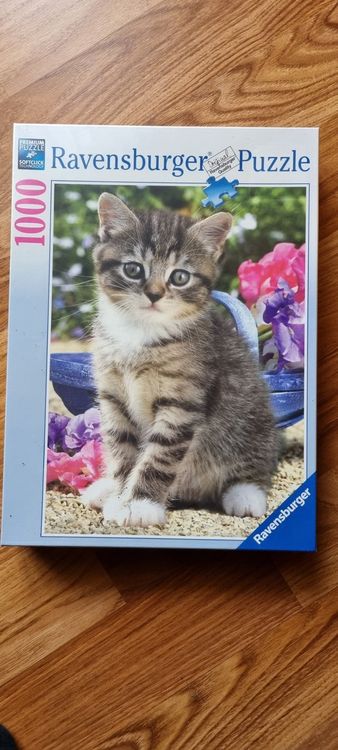 Ravensburger Puzzle - Kätzchen im Garten, 1000 Teile (Neu und originalverpackt) in Rottenschwil ...