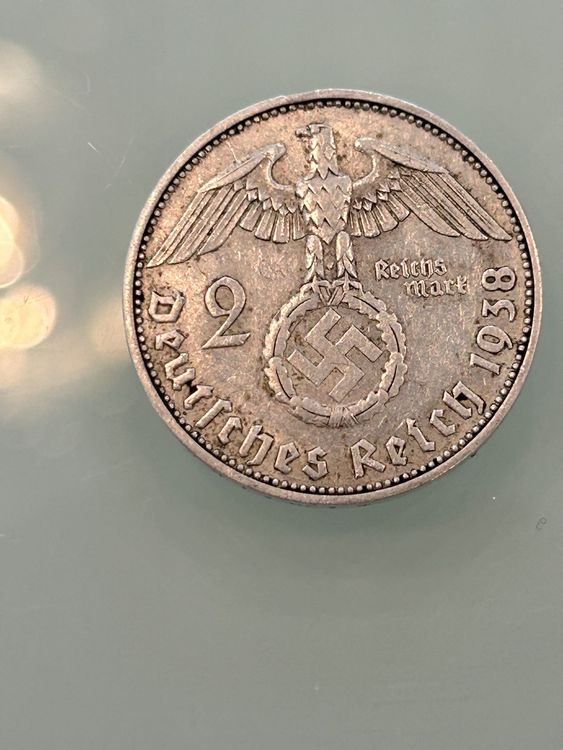 AlTE 2 DEUTSCHESREICH MARK 1938 | Kaufen auf Ricardo
