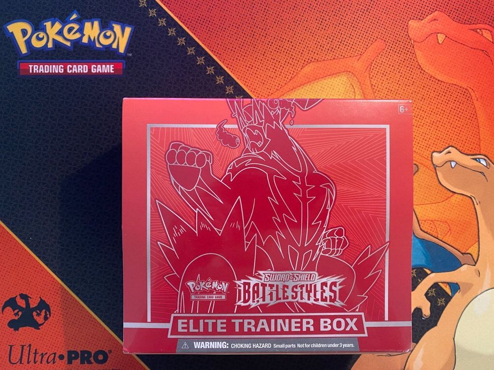 Pokemon Battle Styles Elite Trainer Box (Neu und originalverpackt) in ...