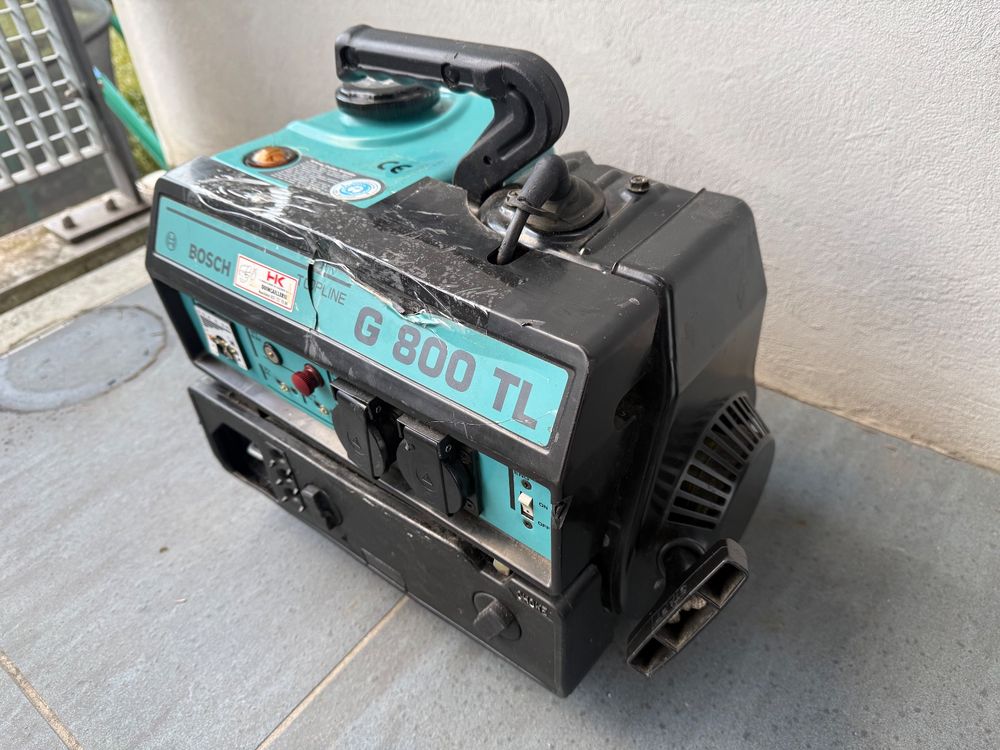 Bosch G800 TL Stromgenerator, Topline, tragbar, ideal Cam... (Gebraucht ...