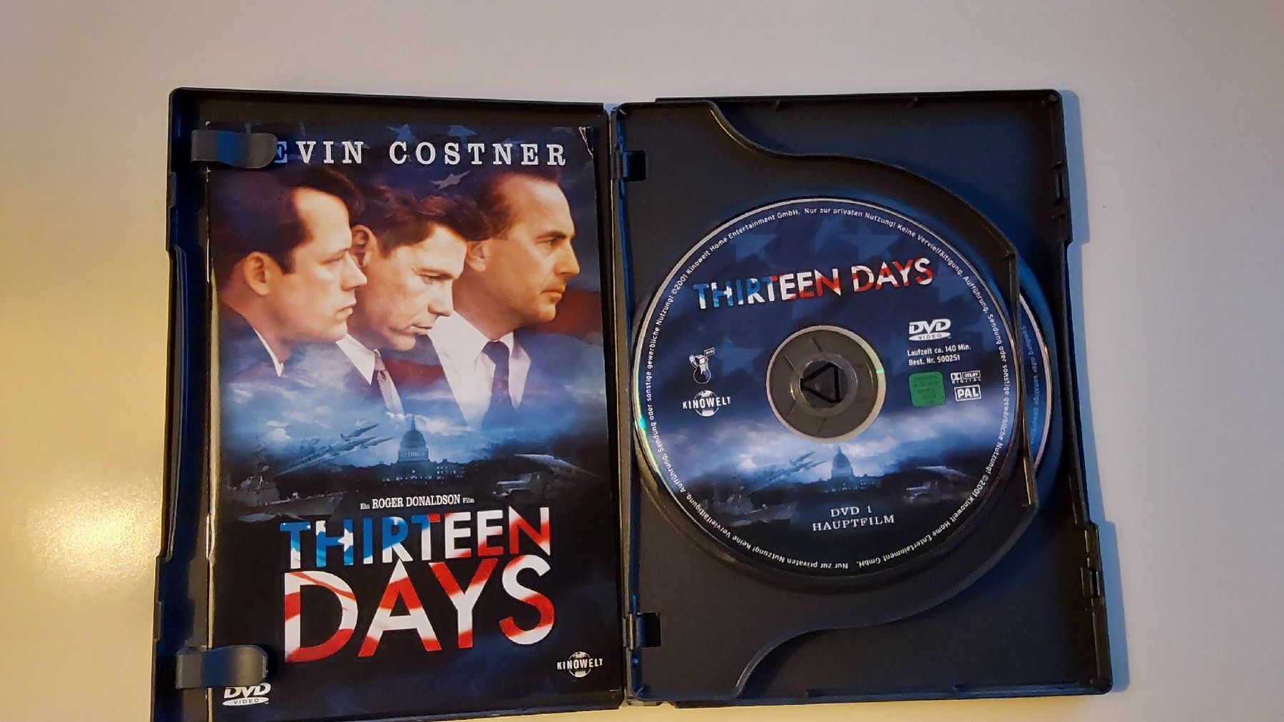 DVD Thirteen Days - Top Zustand - Kevin Costner Film! (Gebraucht) in ...