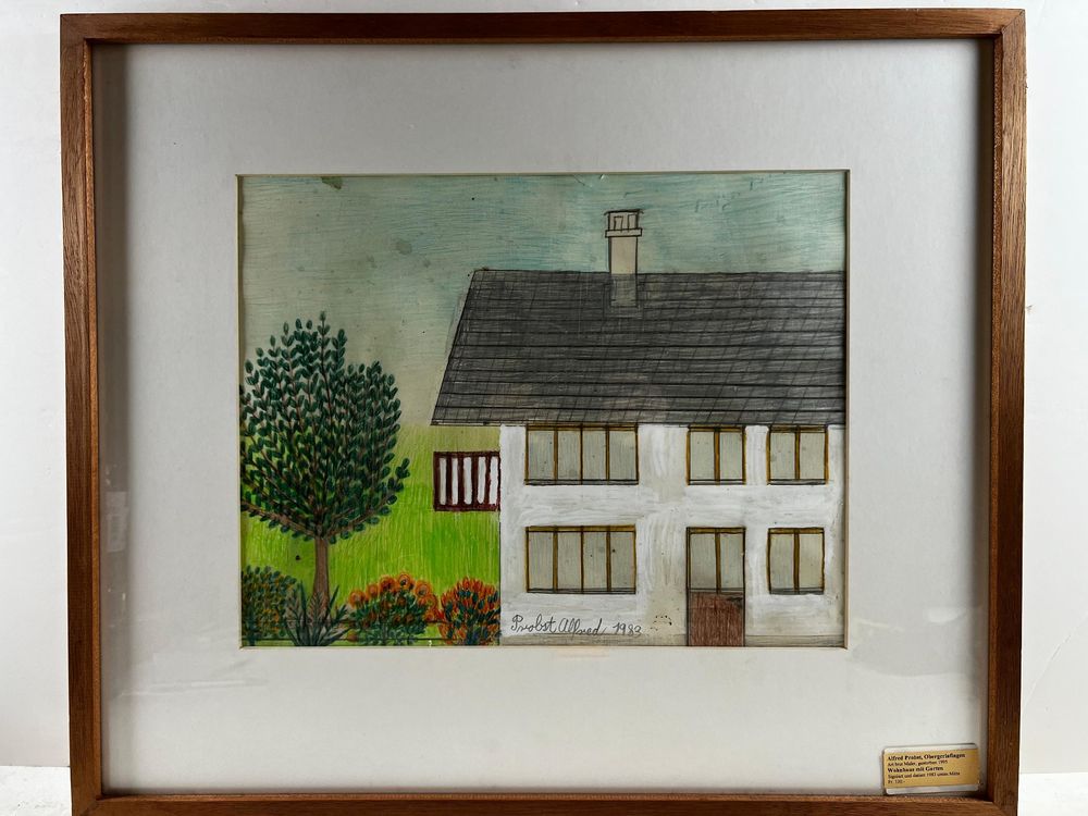 Alfred Probst (19??-1995) Art Brut Maler Handsigniert. (Gebraucht) in Neuhausen am Rheinfall für ...