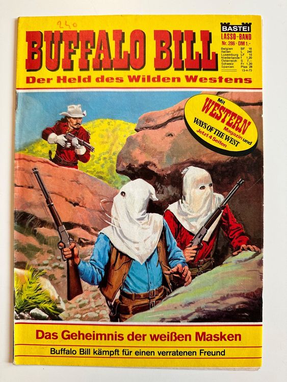 LASSO - BUFFALO BILL NR.286 - ZUSTAND 3 (Gebraucht) in Münsingen für ...