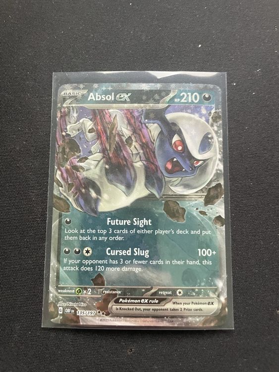 Pokémon Card - Absol EX - Obsidian Flame (Neu (gemäss Beschreibung)) in ...