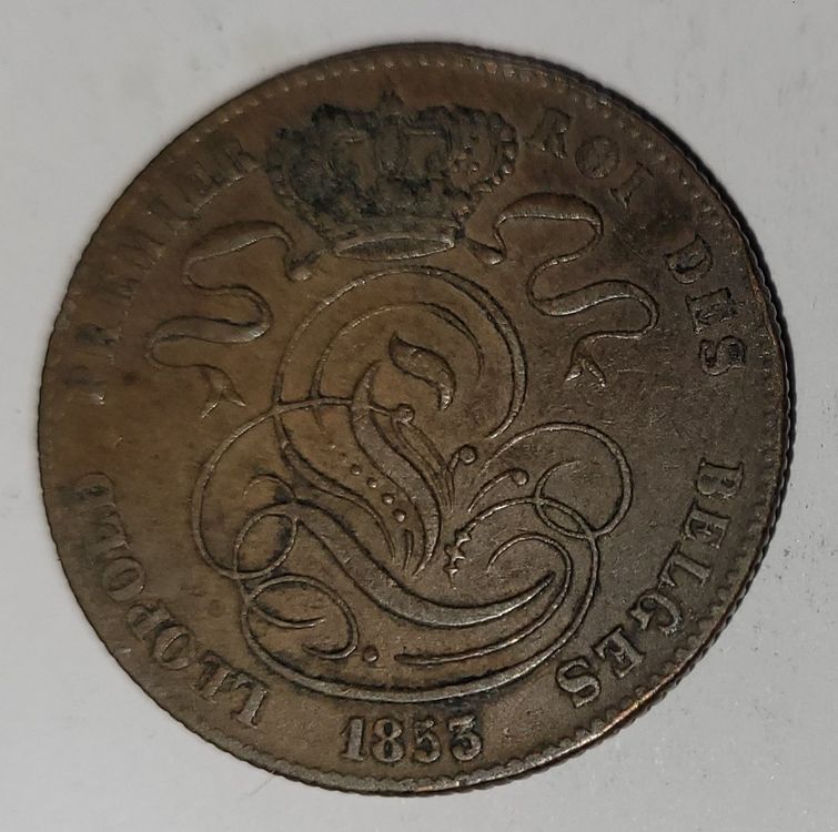 5 CENTIMES / BELGIEN 1853 | Kaufen auf Ricardo