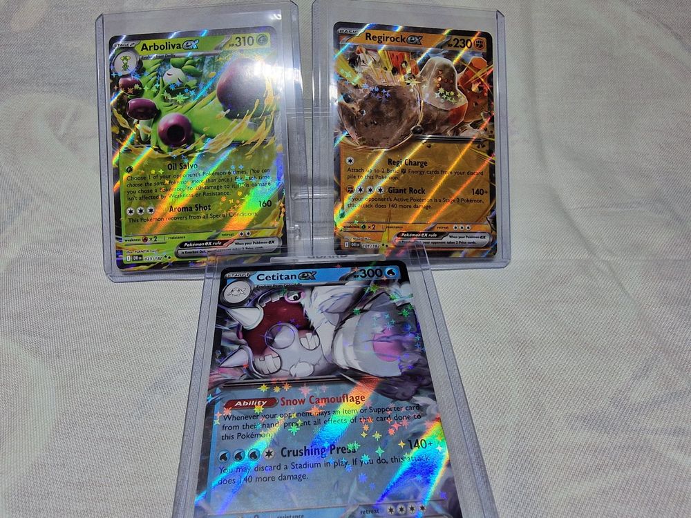 Arboliva ex, Regirock ex & Cetitan ex - Destined Rivals (Neu (gemäss ...