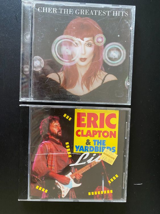 CHER (Greatest hits) + Eric Clapton & the yardbirds 2 CD (Gebraucht) in ...