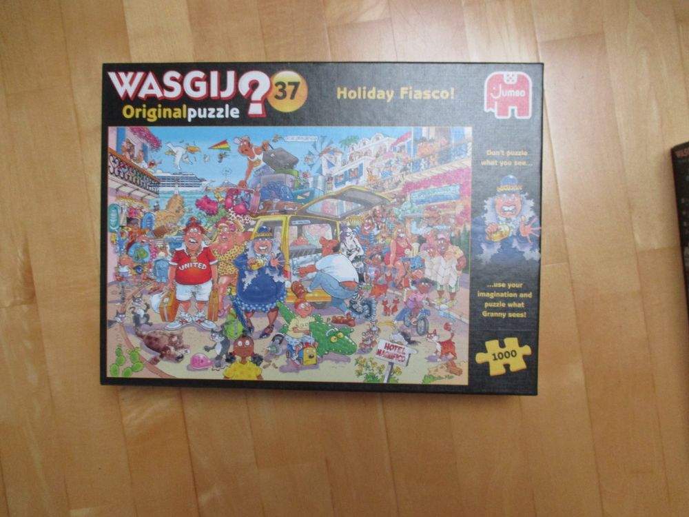 Wasgij NR 37 Puzzle 1000 Teile Jumbo (Gebraucht) in Felsberg für CHF 8 ...