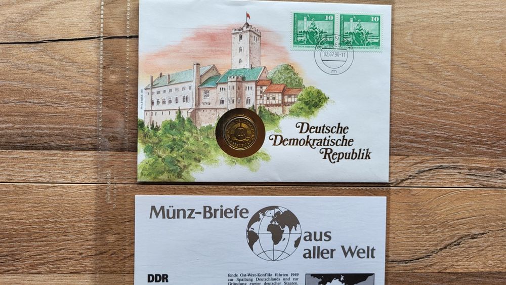 Münzbrief DDR (Gebraucht) in Vilters für CHF 1.1 – mit Lieferung auf Ricardo kaufen