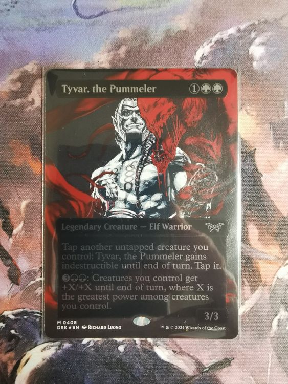Tyvar, the Pummeler (V.2) Textured FOIL (M0408) MTG (Gebraucht) in Muri ...