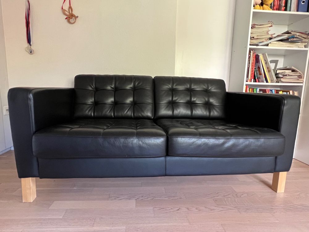 Ledersofa (2er) LANDSKRONA (Gebraucht) in Geroldswil für CHF 161 – nur ...