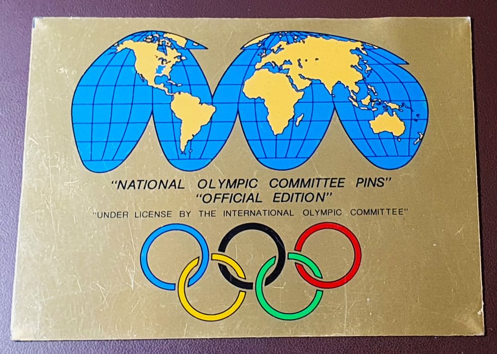 T094 - Platte International National Olymic Committee Pins (Gebraucht ...