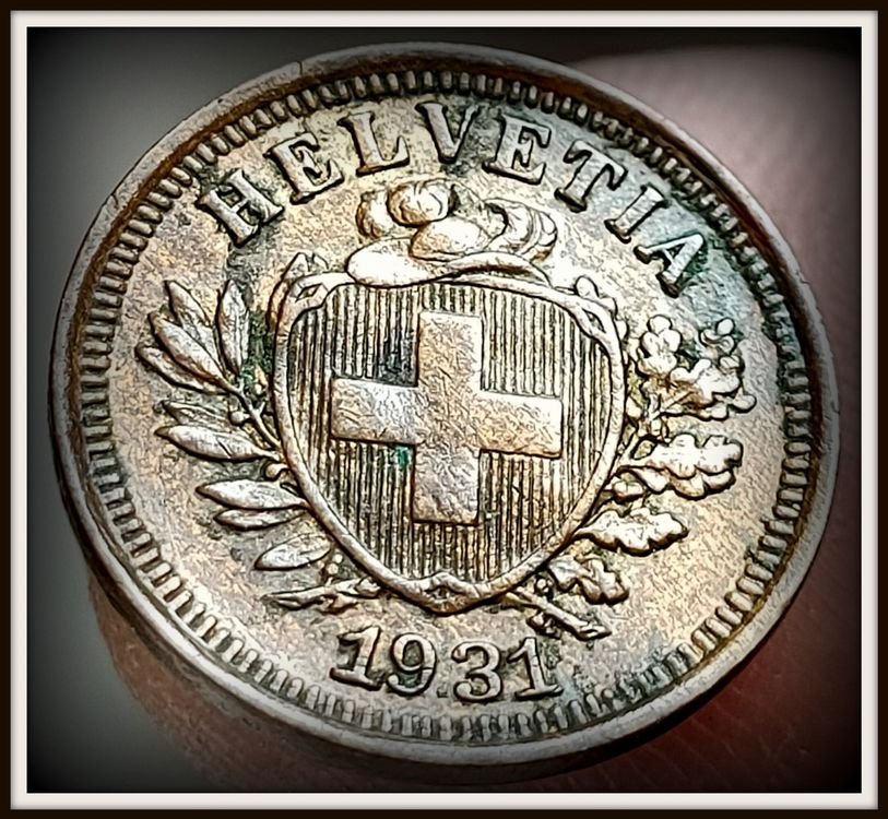 SCHWEIZ 1 RAPPEN 1931 (Gebraucht) in Winterthur für CHF 1 – mit Lieferung auf Ricardo kaufen
