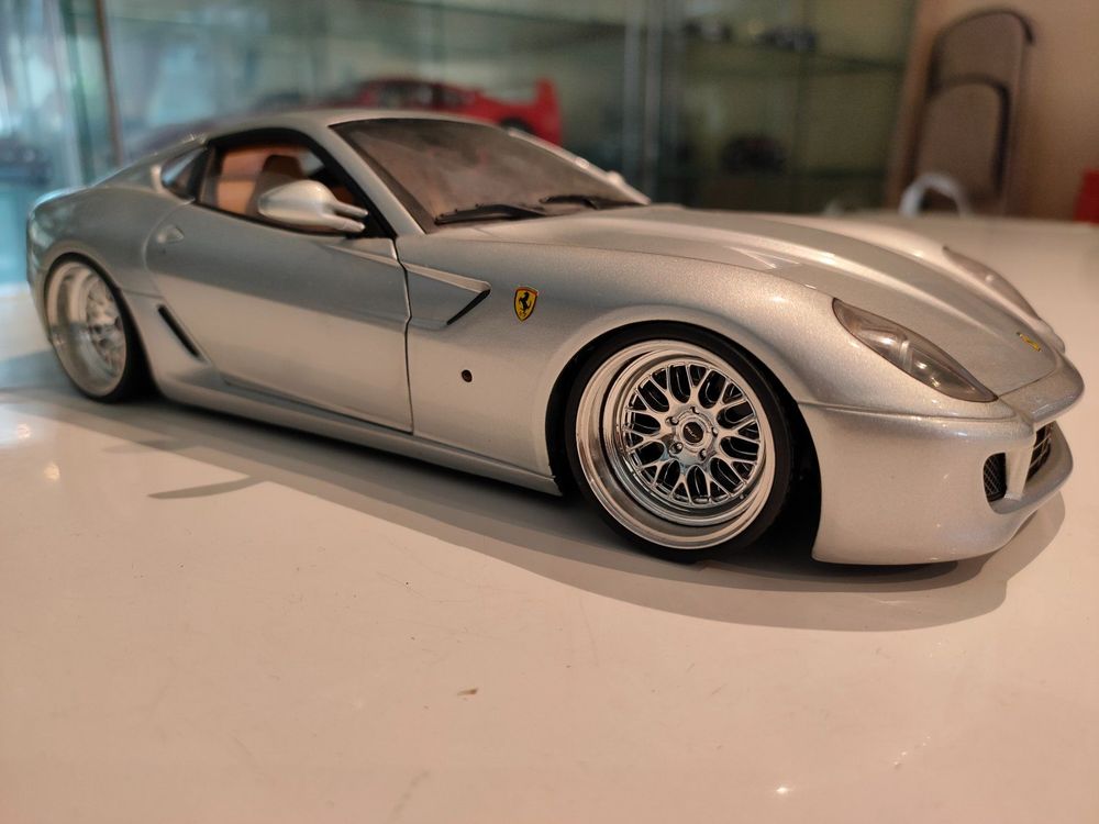 Ferrari 599 GTB Silber 1:18 Tuning | Kaufen auf Ricardo