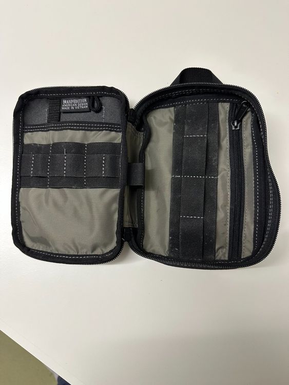 Maxpedition Admin Pouch Schwarz und Ausweis-Pouch olive (Gebraucht) in ...