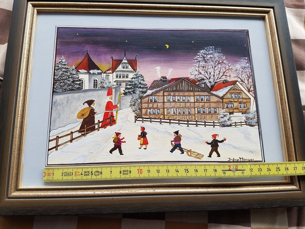 Appenzeller Bauernmalerei Irene Manser | Kaufen auf Ricardo