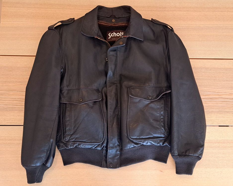 Schott 184SM cowhide 44/L (Gebraucht) in S. Pietro für CHF 99.3 – mit Lieferung auf Ricardo kaufen