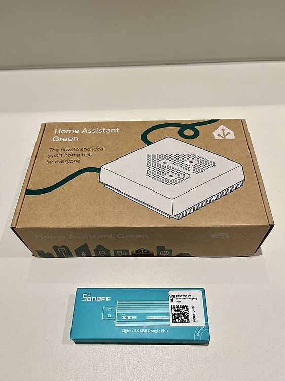 Home Assistant Green und Zigbee 3.0 USB DONGLE PLUS (Gebraucht) in ...