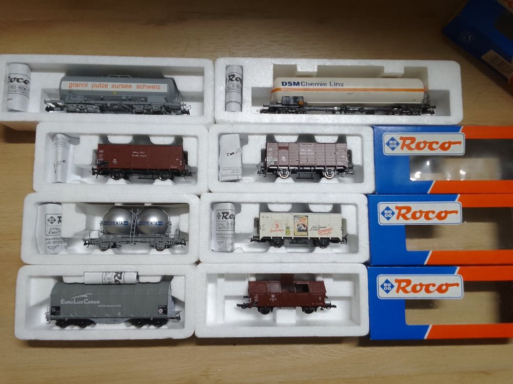 Roco H0 Modelleisenbahn Set mit OVP - Top Zustand! (Neu (gemäss Beschreibung)) in Aarau Rohr für ...