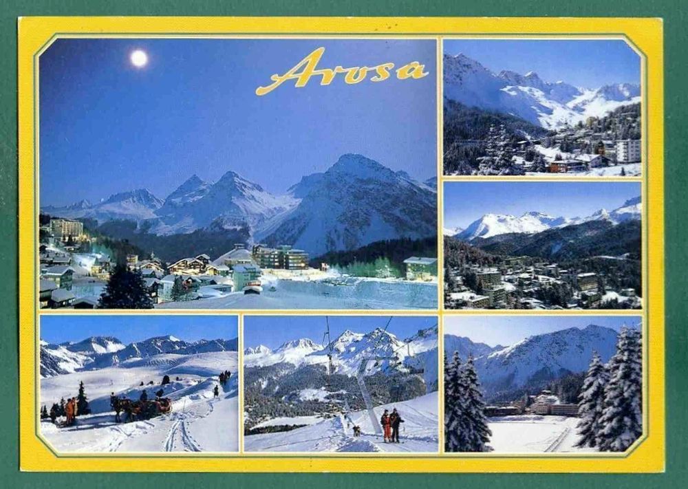 Arosa, 6 Ansichten, 1987 | Kaufen auf Ricardo