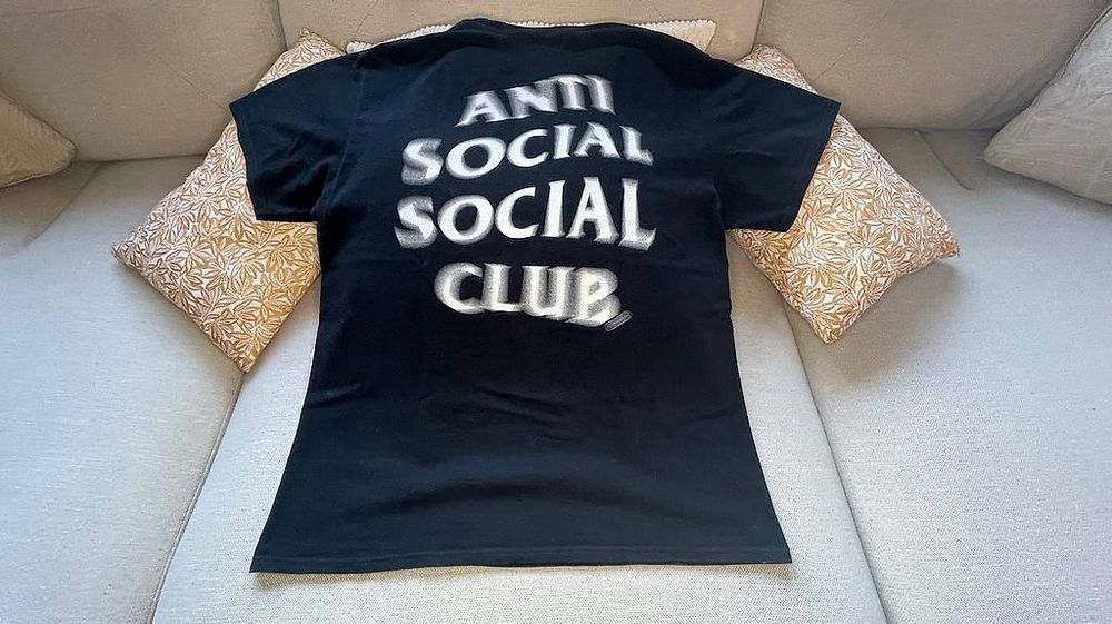 ANTI SOCIAL SOCIAL CLUB Tshirt / NO SELF CONTROL / Noir (D'occasion) à ...