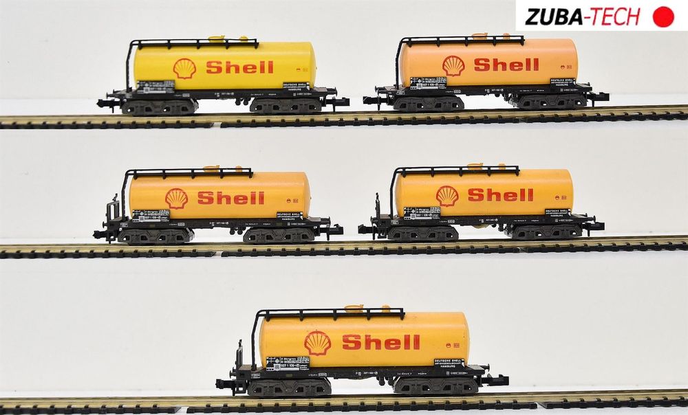 Minitrix 5x Kesselwagen "Shell"DB Spur N (D'occasion) à St. Gallen pour CHF 34 – avec livraison ...