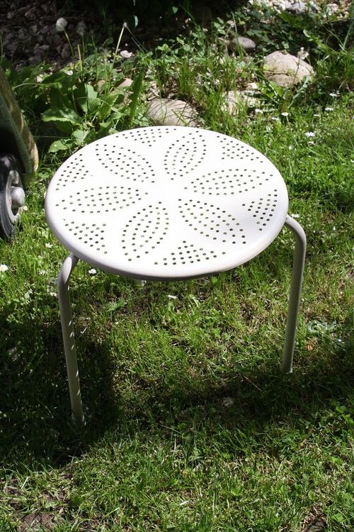 Hocker metall 40x40 cm (Gebraucht) in zuchwil für CHF 15 – nur Abholung ...