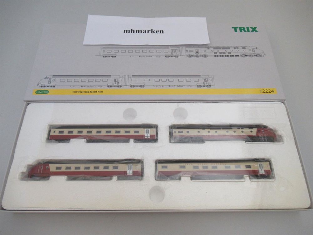 Minitrix 12224 Triebzug RAm Analog N (Gebraucht) in Basel für CHF 210 ...