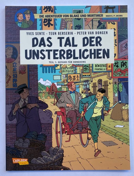 Comic Blake und Mortimer - Das Tal der Unsterblichen Teil 1 (Gebraucht ...