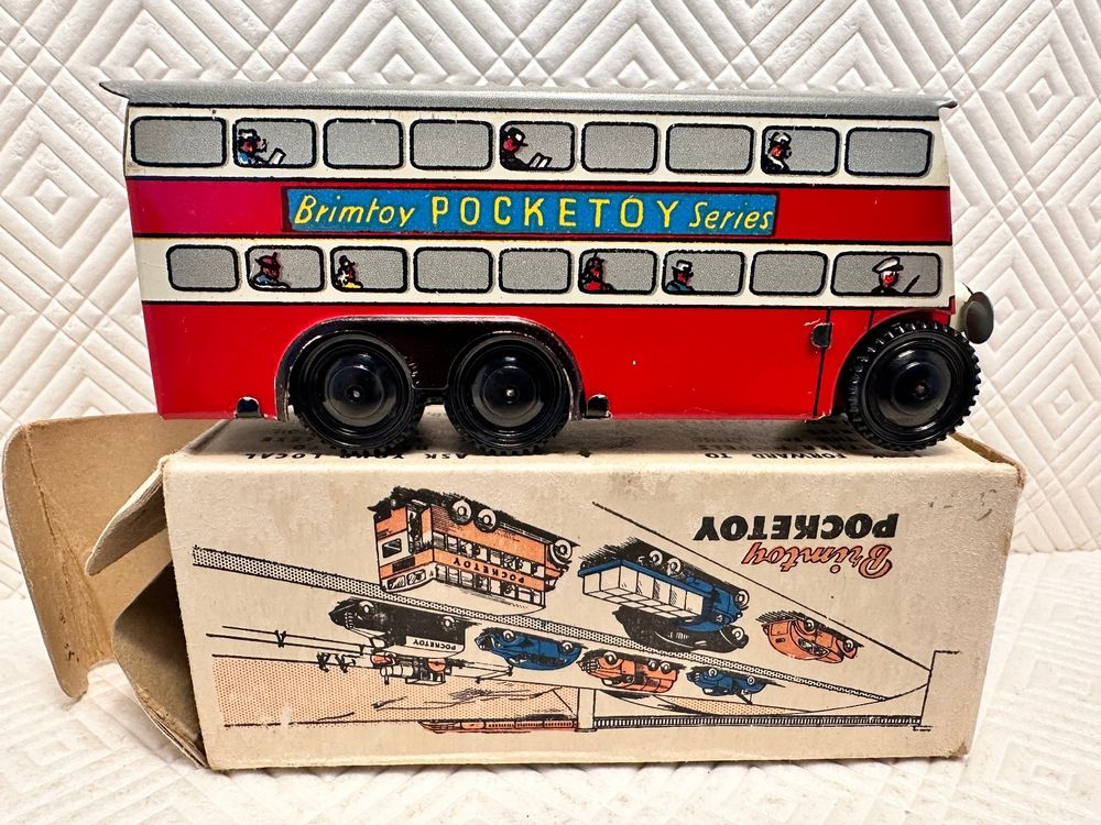 Penny Toy , Brimtoy Pocketoy Series , Londonbus (Neu (gemäss ...