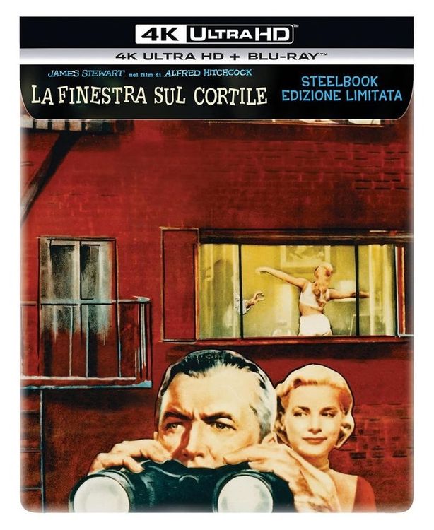 Das Fenster zum Hof - Rear Window (1954) Steelbook, 4K & BD (Neu und ...