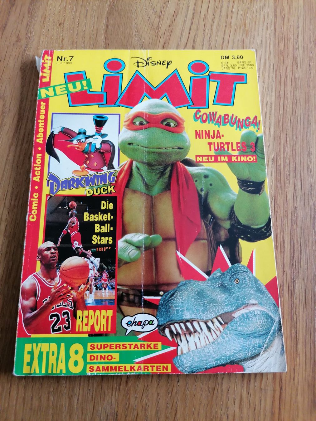 Neu Limit Magazin Nr. 7, 1993 Ninja Turtles (Gebraucht) in Basel für ...