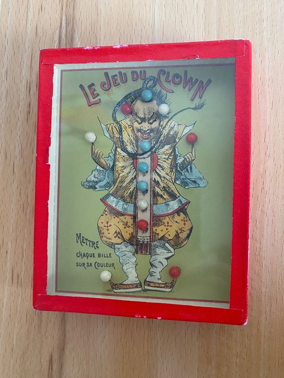 Vintage Geschicklichkeitsspiel „Le Jeu du Clown“ 1988 (Gebraucht) in ...