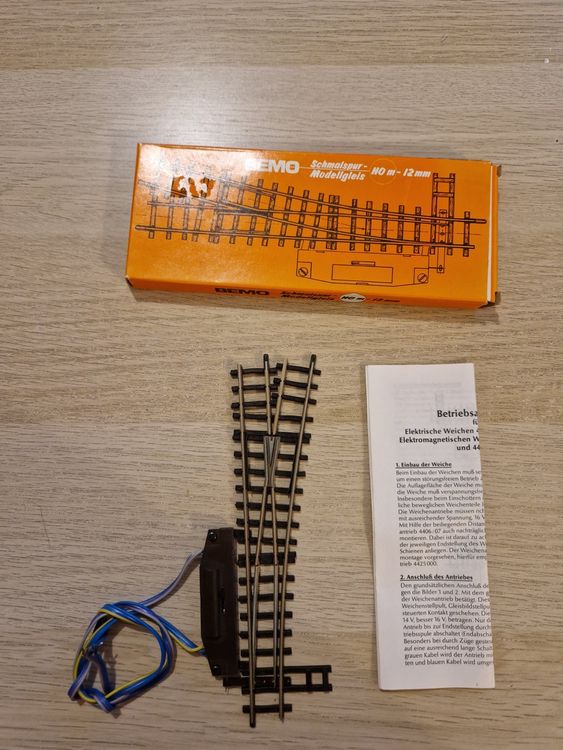 Bemo 4206 weiche rechts H0m | Kaufen auf Ricardo