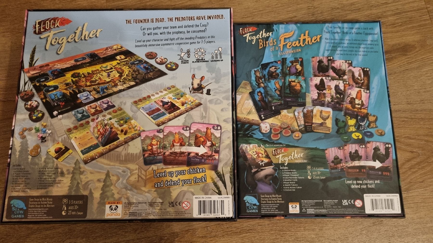 Flock together & Expansion. KS, deluxe Edition. Engl. (Neu (gemäss ...