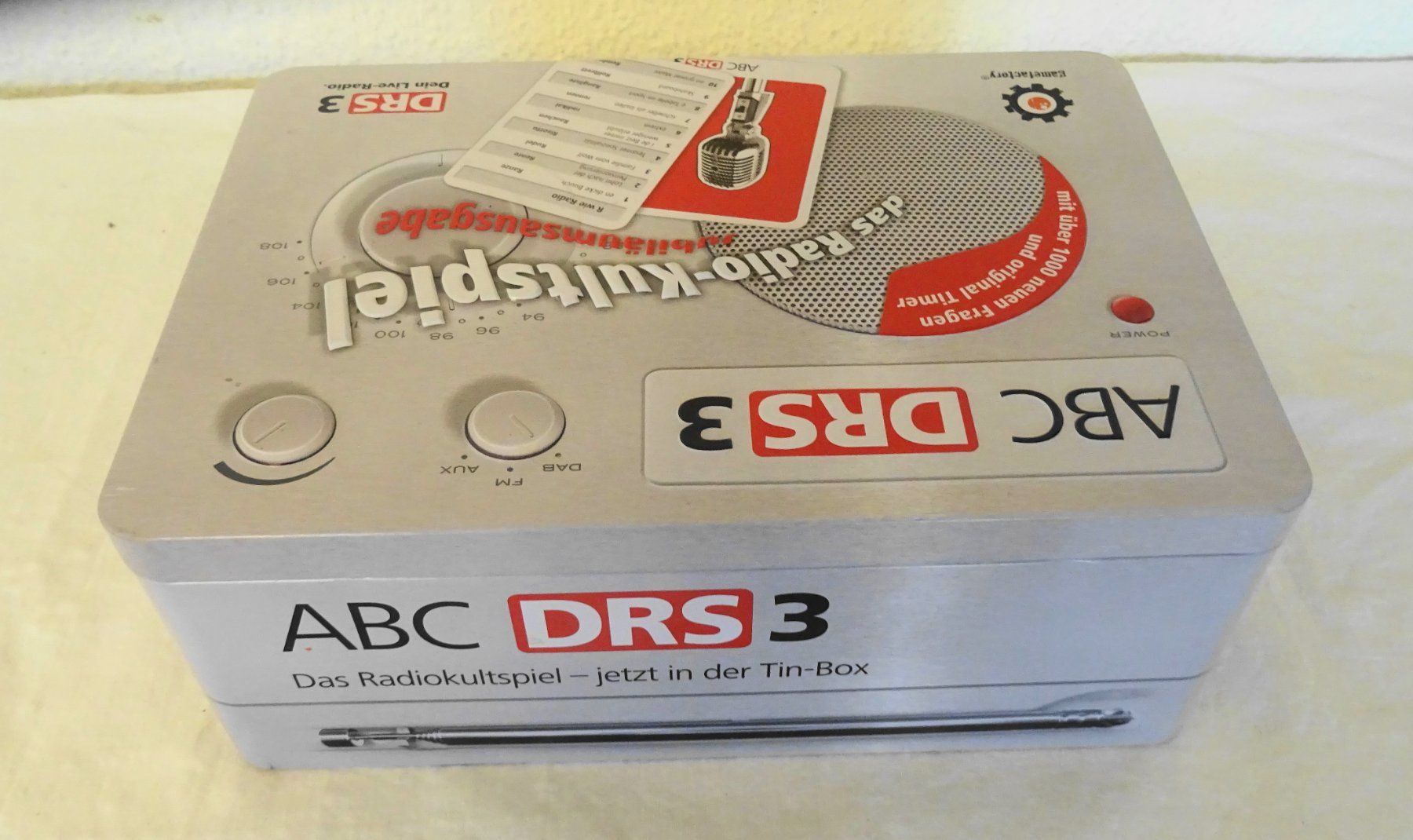 ABC DRS 3 - Das Radio-Kultspiel in Tin-Box Jubiläumsausgabe (Gebraucht ...